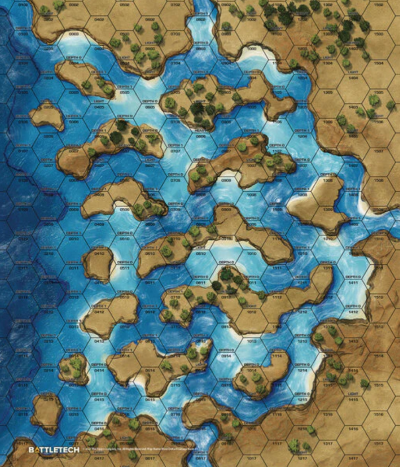 BattleTech Map Pack: Savannah | Catalyst Game Labs | Milsims Games ...