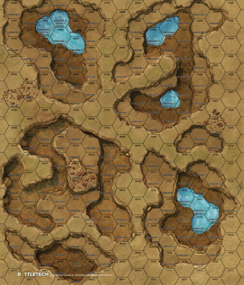 BattleTech Map Pack: Savannah | Catalyst Game Labs | Milsims Games ...