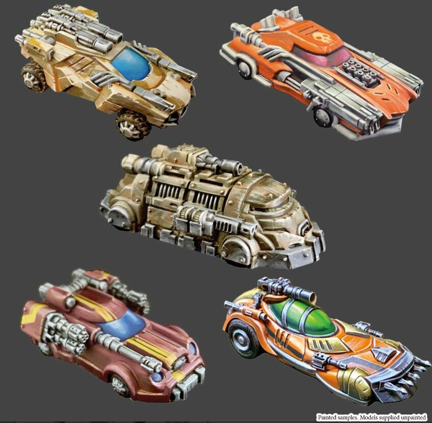 Car Wars 6th Edition Miniatures Set 1 Car Wars 6th Edition Miniatures Set 1