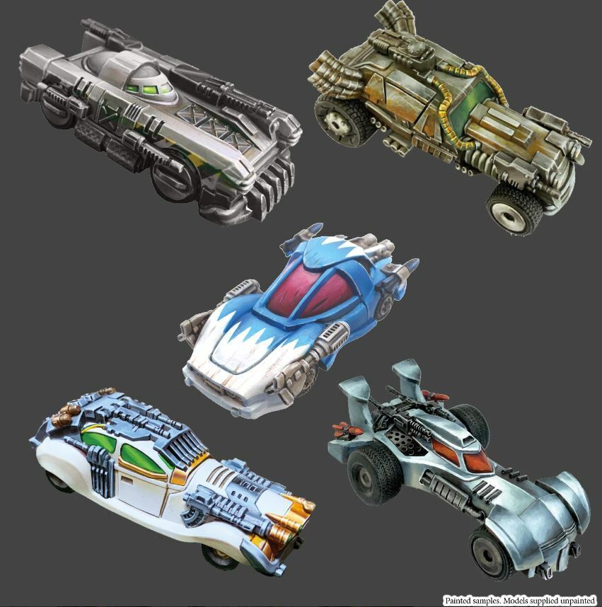 Car Wars 6th Edition Miniatures Set 3 Car Wars 6th Edition Miniatures Set 3