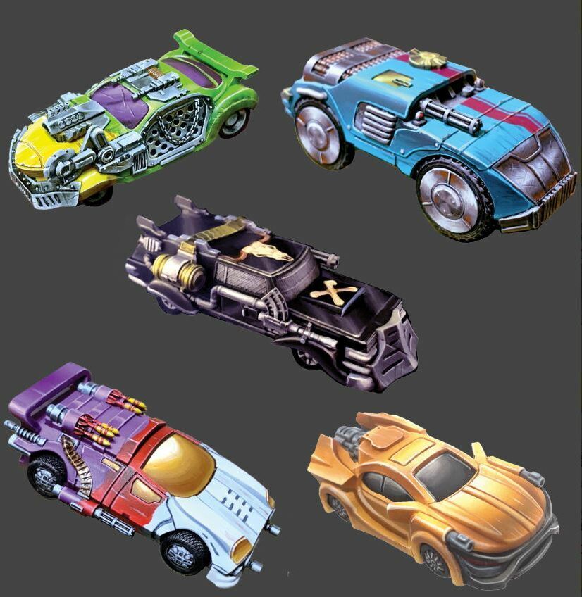 Car Wars 6th Edition Miniatures Set 4 Car Wars 6th Edition Miniatures Set 4