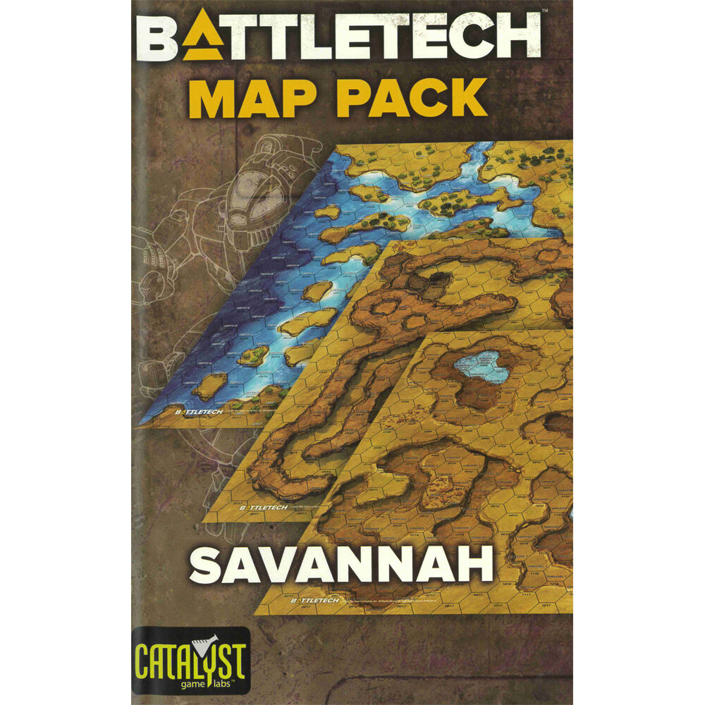 BattleTech Map Pack: Savannah | Catalyst Game Labs | Milsims Games ...