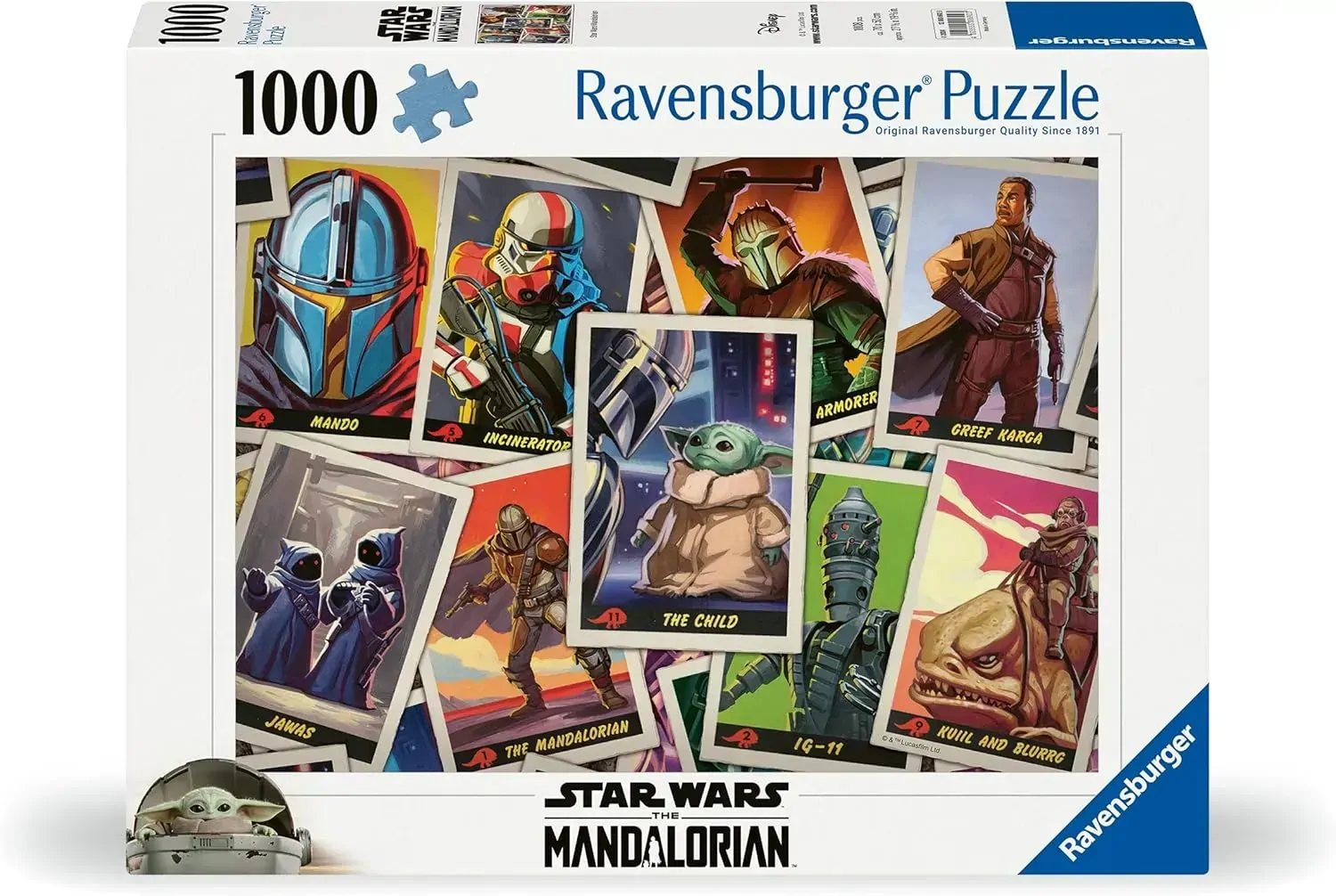 Ravensburger Star Wars: The Mandalorian 1000-Piece Puzzle | Galactic ...