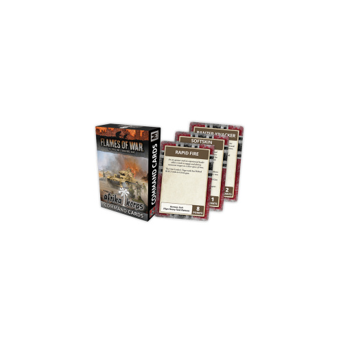 Flames of War: Afrika Korps Command Cards