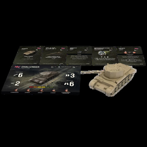 World of Tanks Miniature Game: British Tank - Challenger