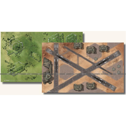 BattleTech Battle Mat: Alpha Strike Aerobase 1