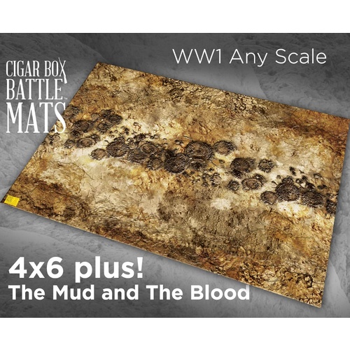 Battle Mat: 4x6 WW1 Gaming Mat