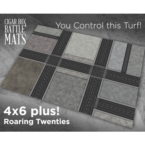 Battle Mat: 4x6 Roaring Twenties - Cigar Box