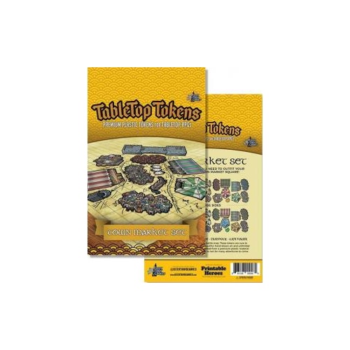 Tabletop Tokens: Town Market Set