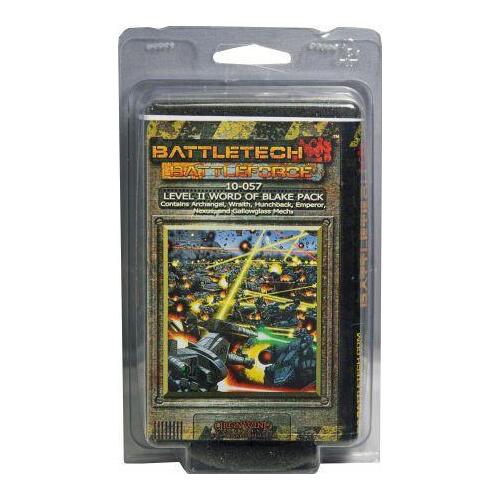 BattleTech Miniatures: BattleForce Scale Level II Word of Blake Pack (6 ...