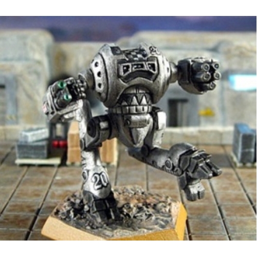 BattleTech Miniatures: Silver Fox Mech (Solaris VII)