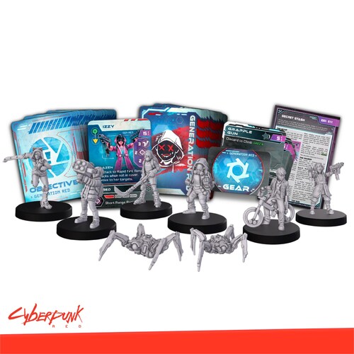 Cyberpunk RED: Combat Zone - Generation RED Starter