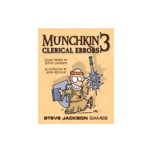 Munchkin 3: Clerical Errors - Steve Jackson Games